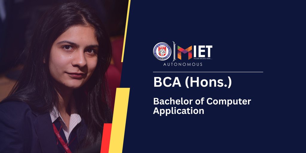 Bachelors of Computer Applications (Hons.) - Model Institute of ...